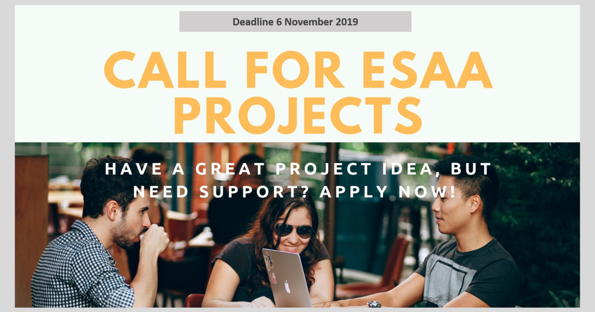 ESAA Projects Open Call – Round II | ESAA