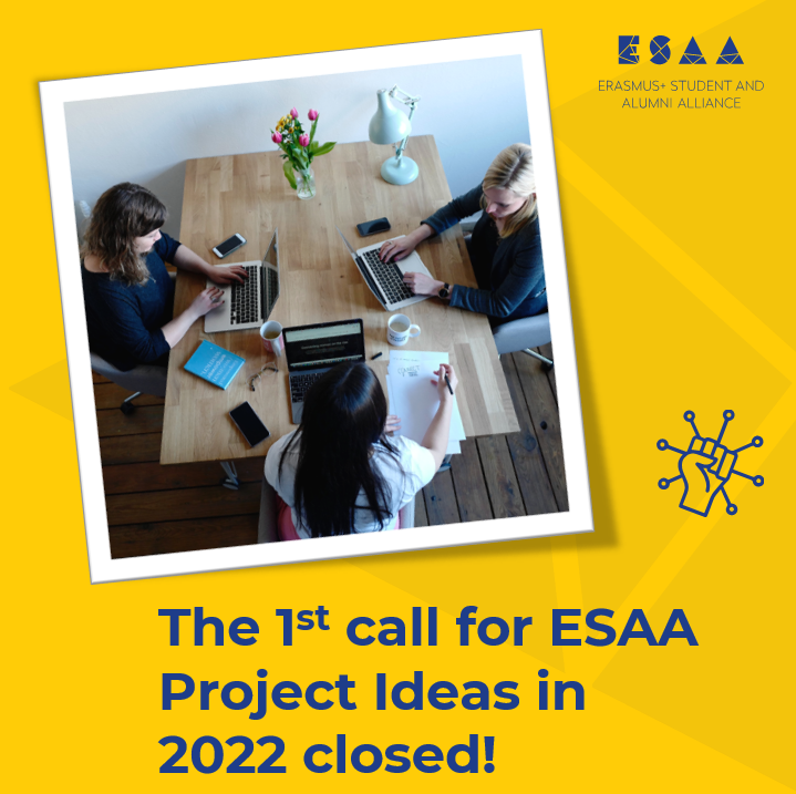 First Call for ESAA Project Ideas 2022 closed | ESAA