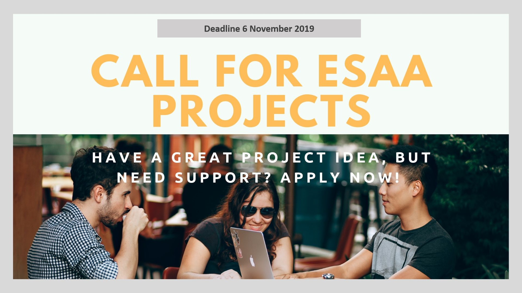 ESAA Projects Open Call – Round II | ESAA
